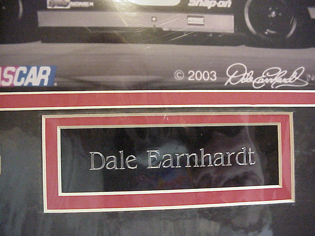 Dale Earnhardt #3 Nascar Photo & Name Plate 16x20 Ready to Frame | eBay