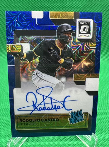 2022 Panini Donruss Optic - Rated Rookie Signatures Rodolfo Castro #RRS ...