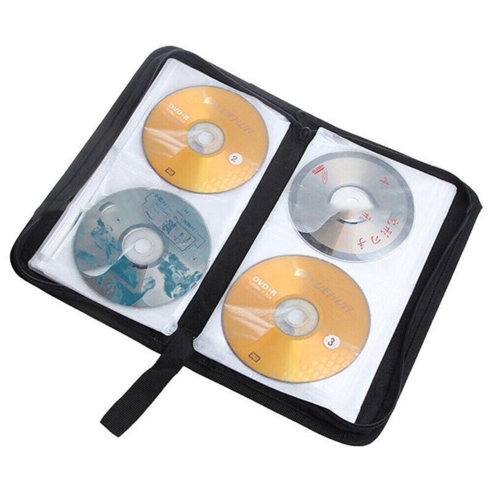 CD Protector CD Bag Ring Binder Disc DVD Carry Case CD enthusiasts Gift ...