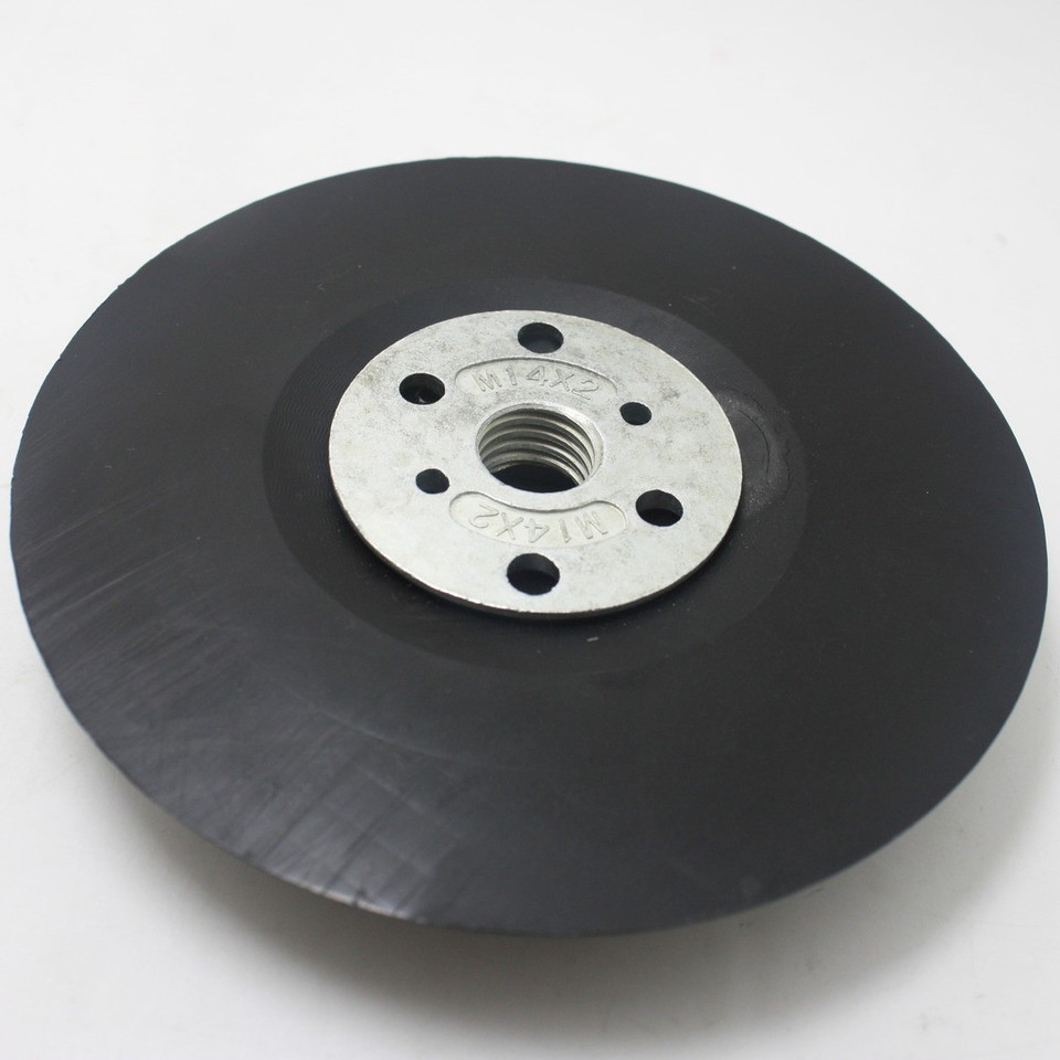 M14 Thread 115mm Plastic Backing Disc Pad, For 4 1/2" Angle Grinder ...