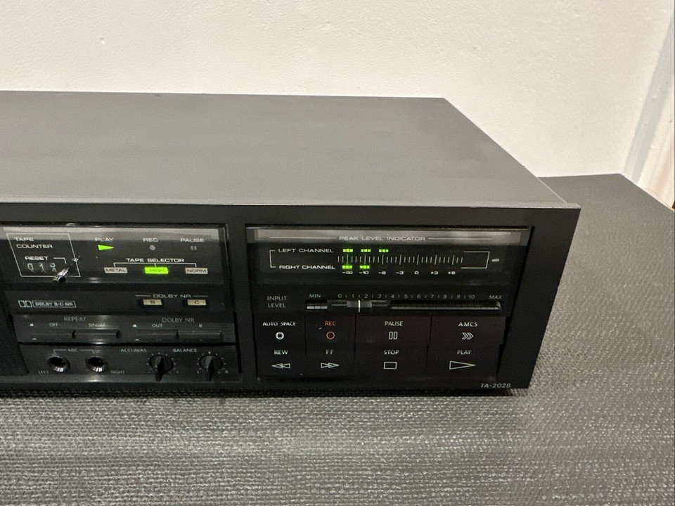 Onkyo TA-2028 Stereo Cassette Tape Deck Vintage Dolby B C Japan Made | eBay