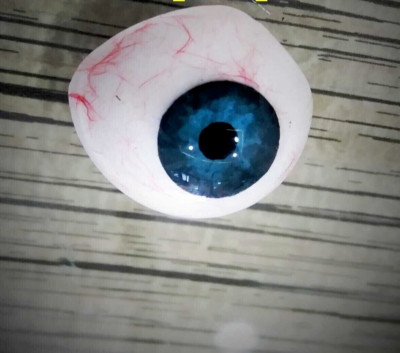 Blue Dark Vintage Human Prosthetic Eye Antique Artificial Eye | eBay