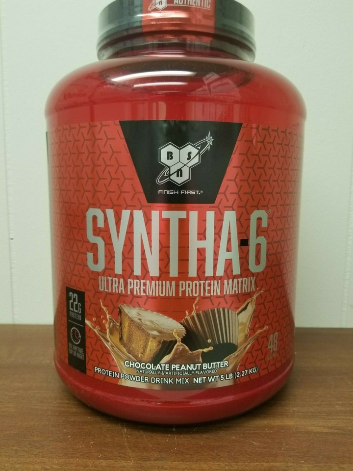 BSN Syntha-6 Protein Powder 5LB Ultra Premium Lean Matrix 5 LB (Choose ...