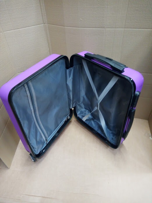 AVIO Jett Cabin Suitcase 55x40x20cm Lightweight ABS Hard Shell w/ Lock ...