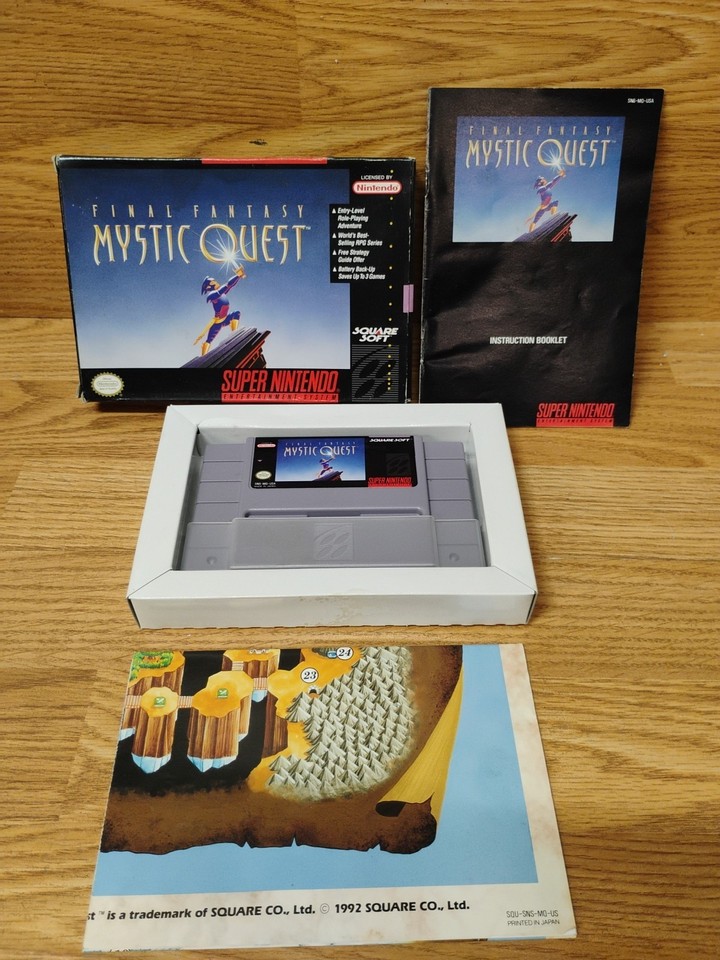 Final Fantasy I II III FF 1 2 3 Lot Super Nintendo SNES Authentic Read ...