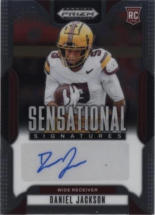 2025 Panini Prizm Draft Picks - Sensational Signatures Daniel Jackson # ...