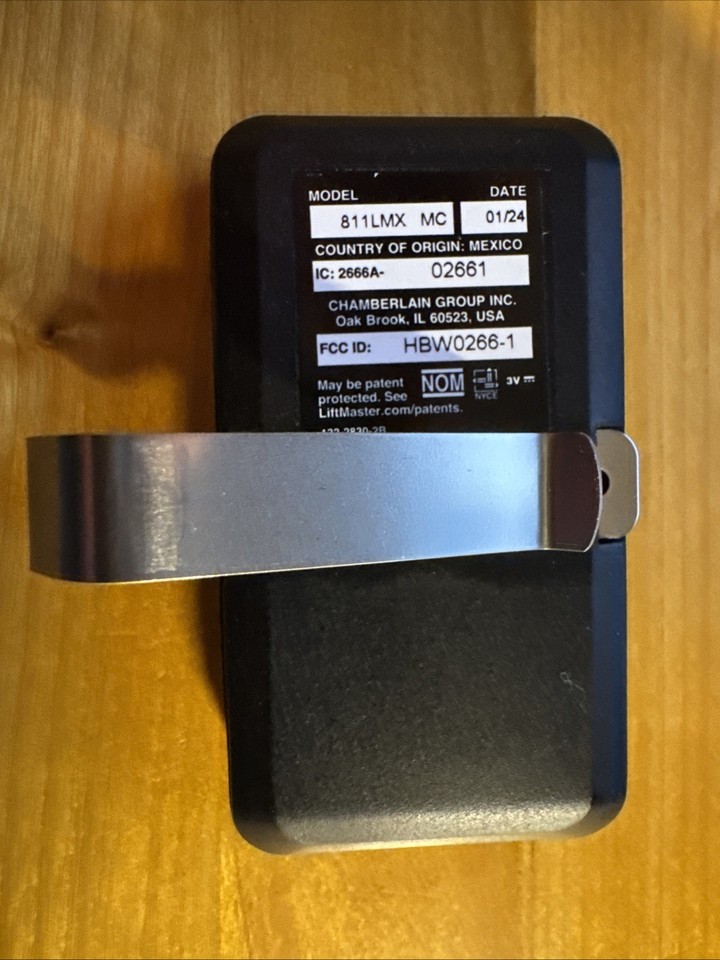 LiftMaster 811LMX 12 Code Switch Gate Remote - 811LMXMC 12381203680| eBay