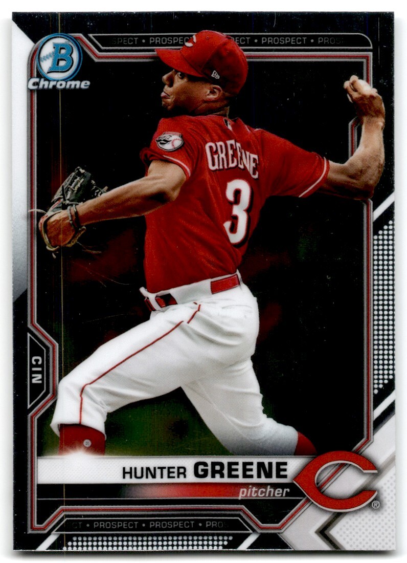 2021 Bowman Chrome Hunter Greene Baseball Cards #BCP-127 | eBay