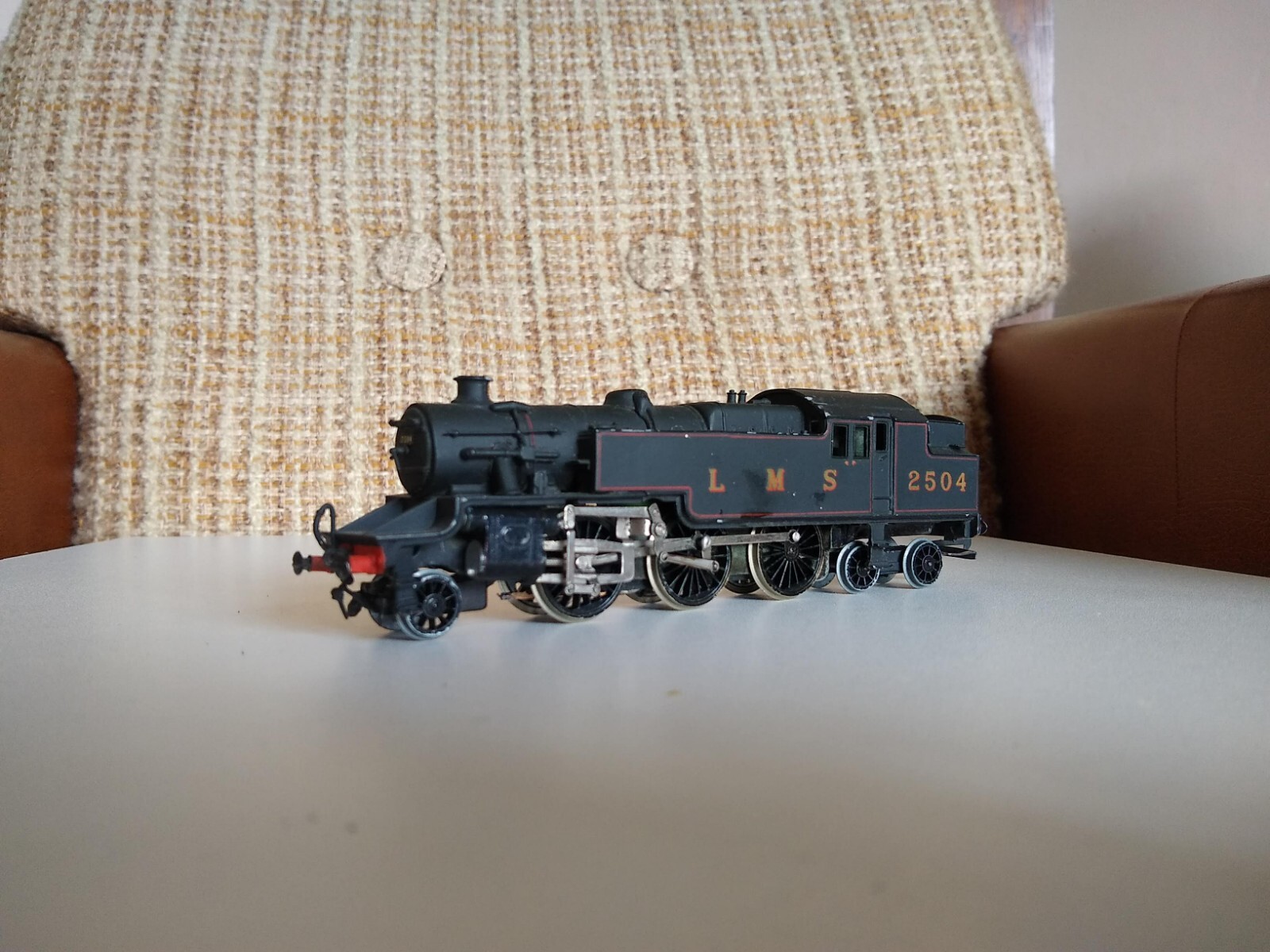 Wills Kit built / Hornby Dublo Stanier 2-6-4 4MT tank VGC LMS Black 2 ...