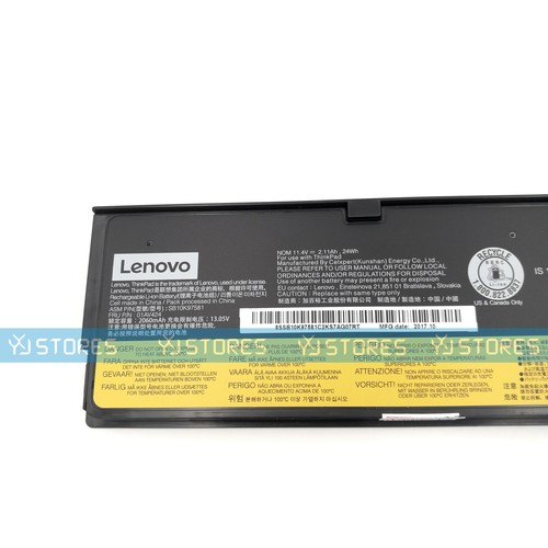 New Genuine 01AV424 01AV425 Battery for Lenovo ThinkPad T470 T480 T570 ...