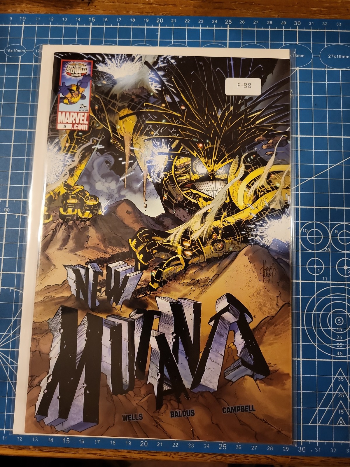 NEW MUTANTS #5 VOL. 3 9.0+ 1ST APP MARVEL COMIC BOOK F-88 | eBay