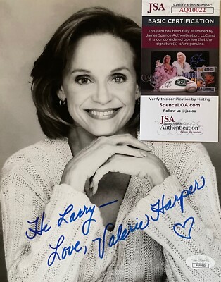 Valerie Harper MARY TYLER MOORE SHOW RHODA TO LARRY 8X10 w/ JSA COA | eBay