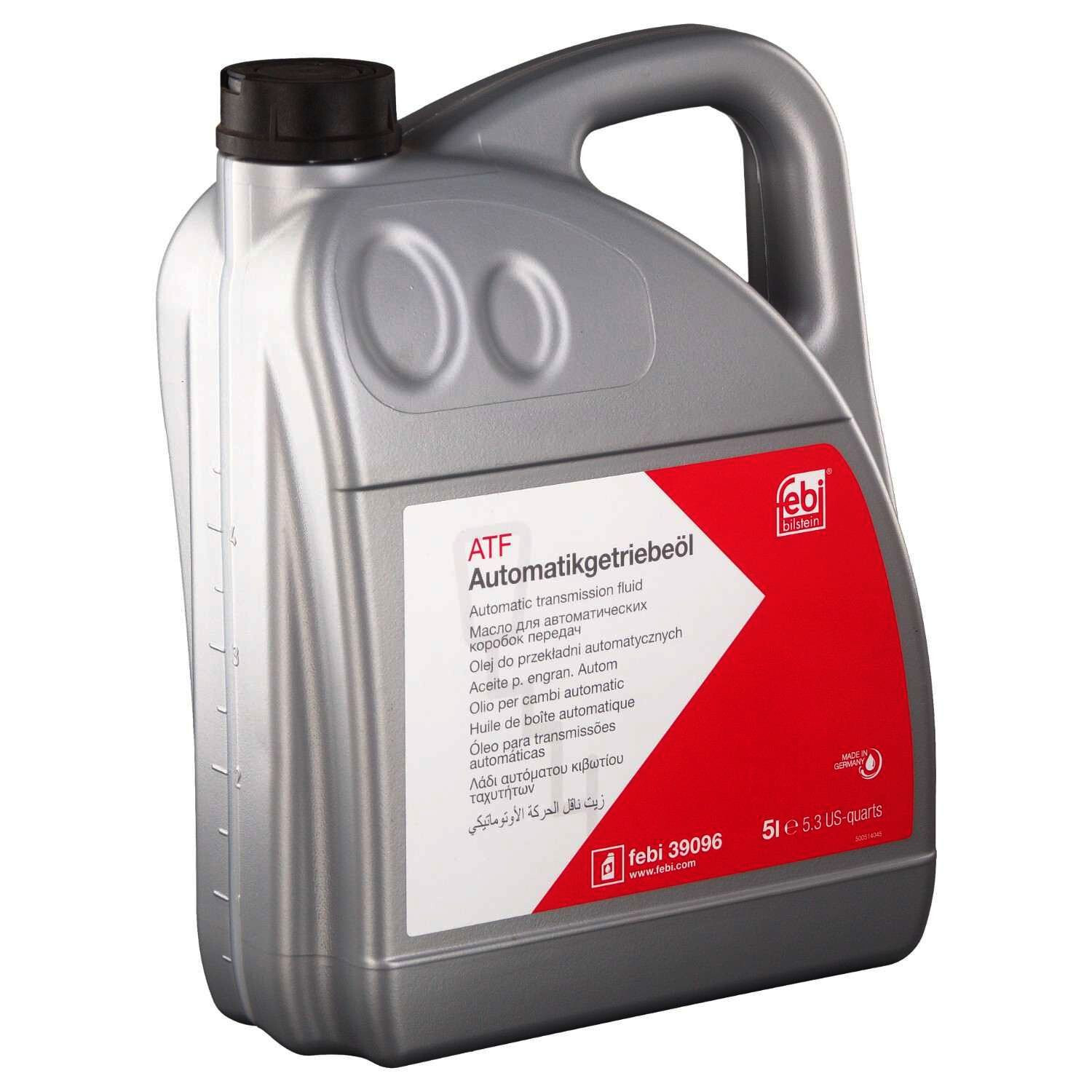 5 LiTer FEBI ATF Automatic Transmission Oil Fluid For AUDI BMW JAGUAR ...