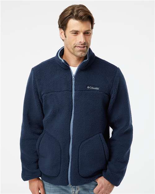Columbia Rugged Ridge II Sherpa Fleece Full-Zip Jacket 191111 | eBay