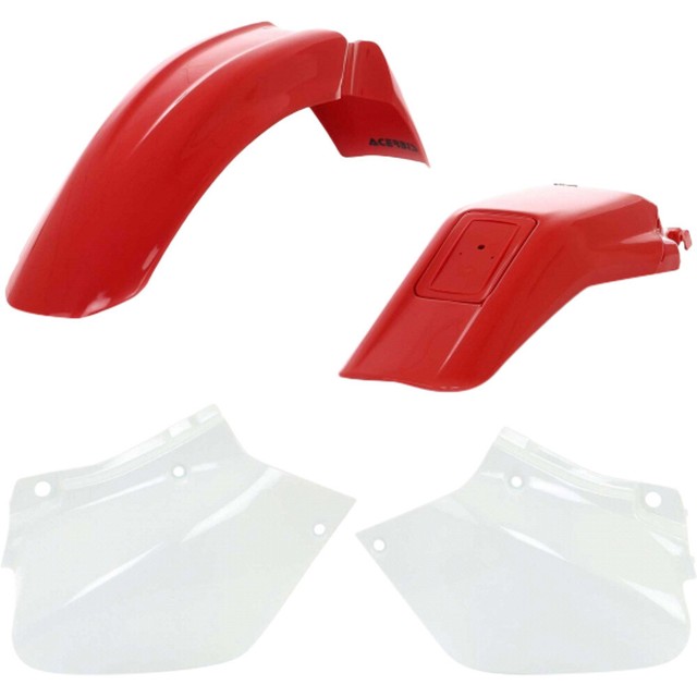 Acerbis Plastic Kit Honda XR 250 400 96-05 Red Honda Xr400 2002 for ...