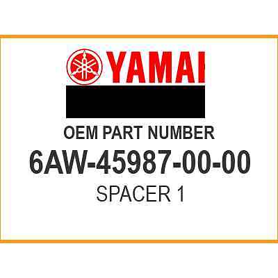 Yamaha SPACER 1 6AW-45987-00-00 OEM NEW | eBay
