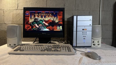 Refurbished ASUS Terminator T2-R Retro Gaming PC Pentium 4 Windows XP ...