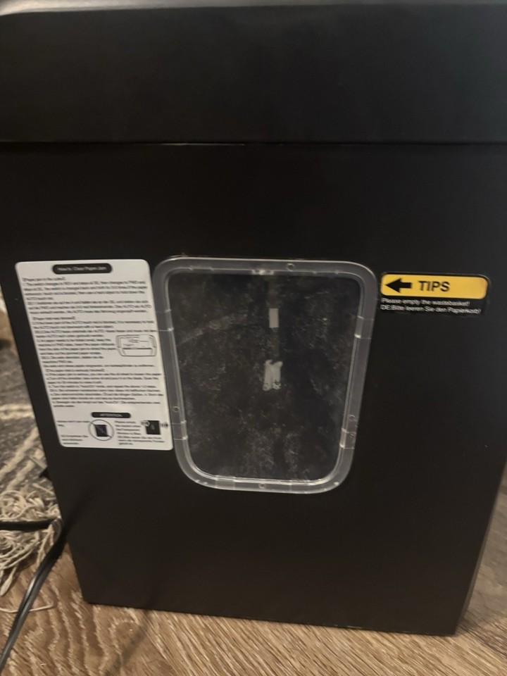 Bonsaii Paper Shredder Home/Office 8Sheet StripCut CD & Credit Card ...