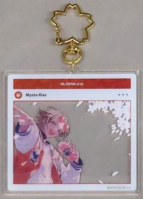 Mr. Rias EN Sakura Bloom Goods 2022 Acrylic Keychain "Virtual YouTuber ...