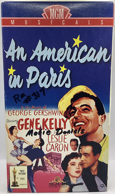 An American in Paris VHS 1951, 1994 Release Gene Kelly **Buy 2 Get 1 ...