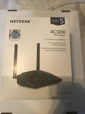 NETGEAR Ac1200 Dual Band WiFi Router Model R6120 681142036104 | eBay
