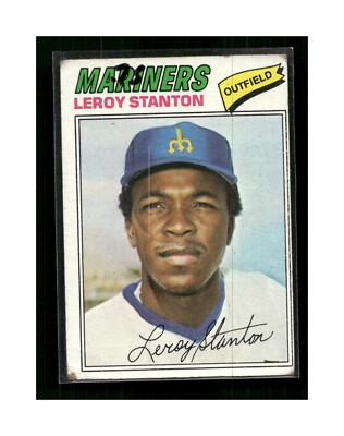1977 Topps Seattle Mariners Baseball Card #226 Leroy Stanton | eBay