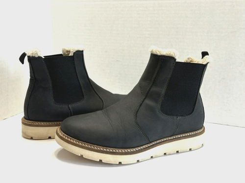 Alpine Design Ortholite Blaze Women's Black Leather Chelsea Ankle Boots ...