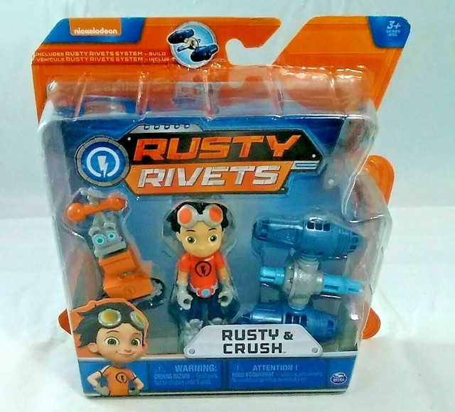 Nickelodeon Rusty Rivets - Build Me Rivet System (Spin Master) Rusty ...