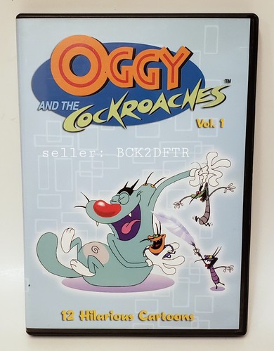 🔥 OGGY AND THE COCKROACHES Volume 1 DVD 12 Hilarious Cartoons RARE OOP ...