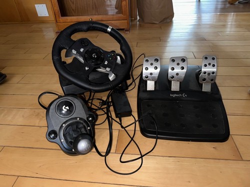 logitech g920 racing wheel, pedals, and shifter | eBay
