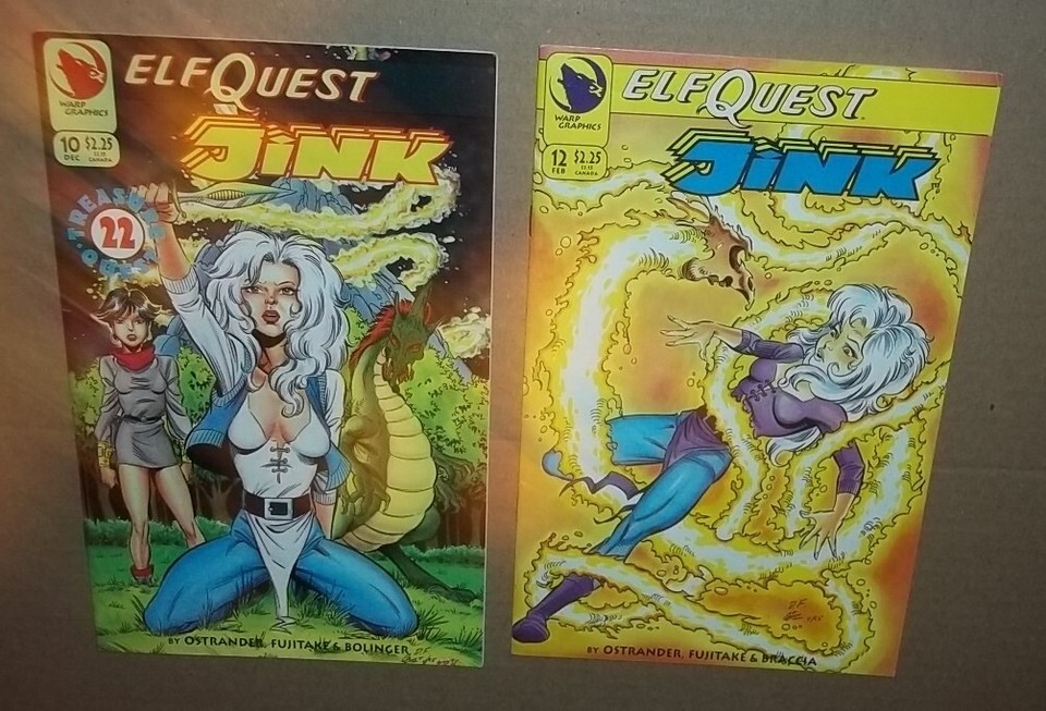 Elfquest 7 Issue Lot Warp Graphics jink , new blood , kahvi | eBay