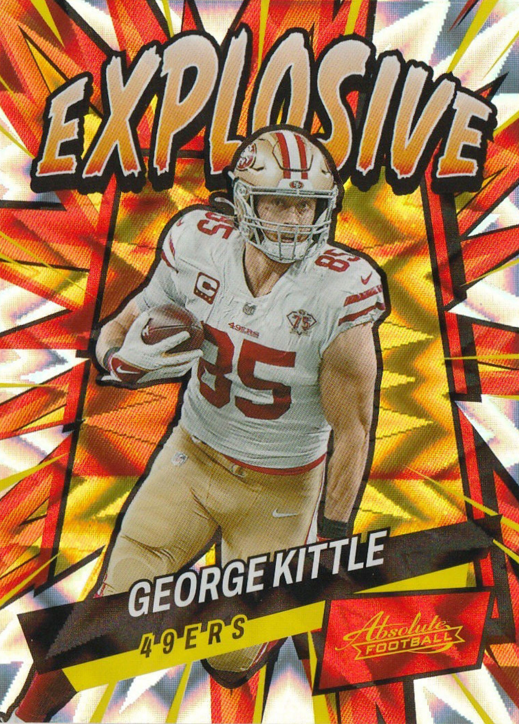 2022 Panini Absolute - Explosive #E32 George Kittle for sale online | eBay