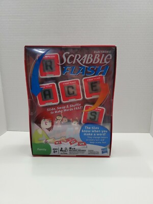 NEW Electronic Scrabble Flash Game Parker Brothers 2010 bin 704 FUN | eBay