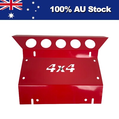Front Engine Bash Plate 3mm Red For Toyota Hilux 2005-2015 SR SR5 N70 ...