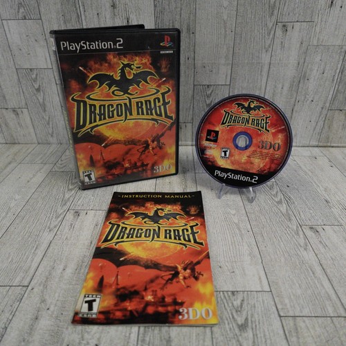 Dragon Rage PS2 CIB Sony PlayStation Complete Cael Cyndar Adara the Sprite Orcs 790561522713 | eBay