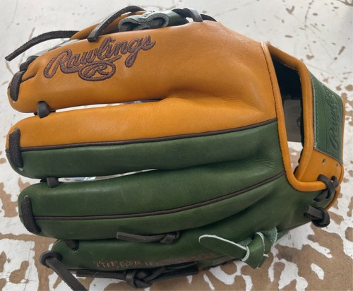 Rawlings Infield Baseball Glove R2G Pror204-2XMG 11 1/2” Green/Tan ...