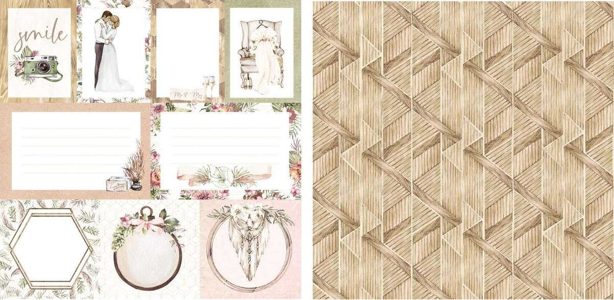 Wedding Scrapbook Paper