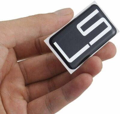 1PC 1994-2004 S10 LS DECAL EMBLEM 3D BADGE (Chrome Black) | eBay