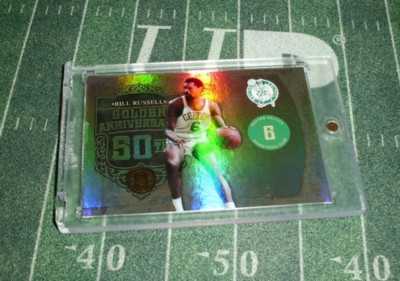 2011-12 Panini Gold Standard Bill Russell Golden Anniversary 50 Holo ...