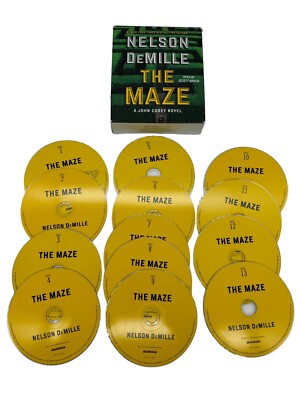 The Maze Nelson DeMille John Corey Series Unabridged Audio Book CD ...