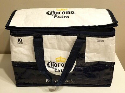 Collectible Breweriana Corona Extra Find Your Beach Cooler Bag 18 Pack ...
