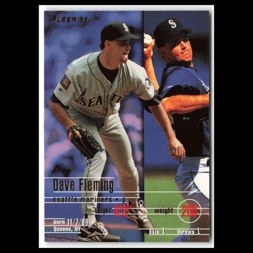 Dave Fleming #267 1995 Fleer Seattle Mariners Baseball Card MLB NM | eBay