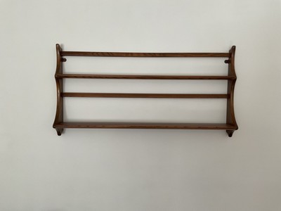 Ercol Shelf Plate Rack Golden Dawn Wall Mounted Shelving Unit | eBay UK