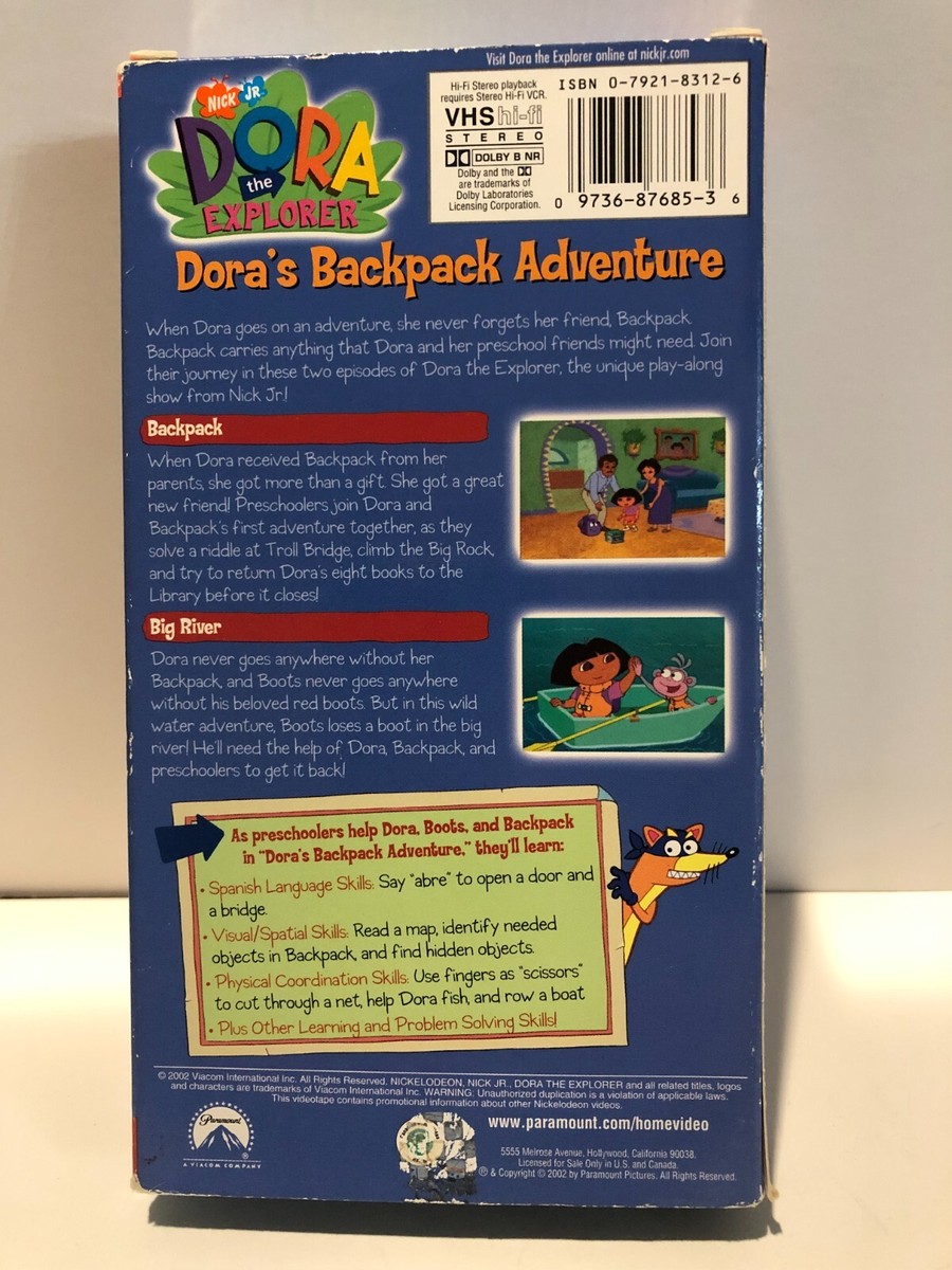 Dora The Explorer Map Adventures Vhs 2002 699 Picclick