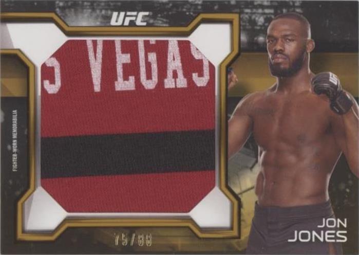 2016 Topps UFC Knockout - Relics Jon Jones #KR-JJ Gold /88 (MEM) for ...