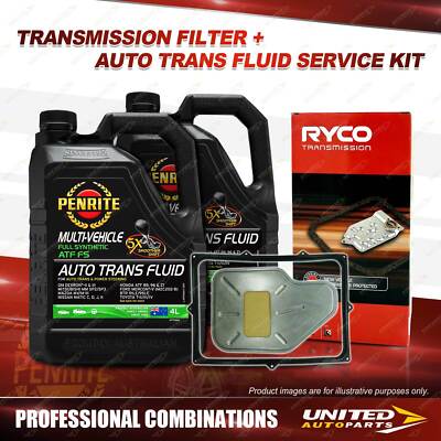 Ryco Transmission Filter + 8L Penrite ATF Fluid for ford Ranger PX 6R80 ...