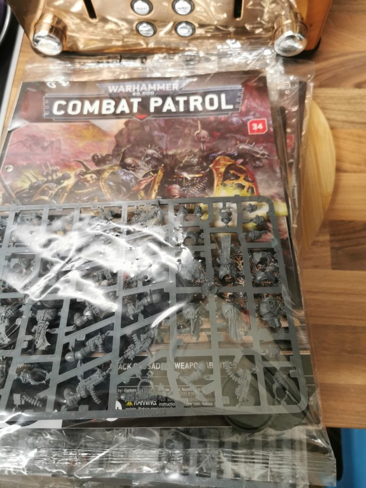 Warhammer 40k Chaos Space Marine Combat Patrol Old + Terminators issue ...