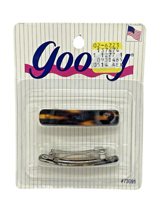 Vintage 1993 Goody Barrettes Faux Tortoise Auto Clasp 73091 USA, New | eBay