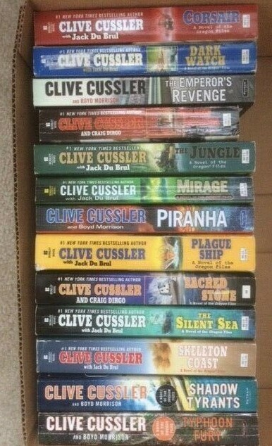 Oregon Files Series Set 1-13 Clive Cussler PB lot Typhoon Piranha | eBay