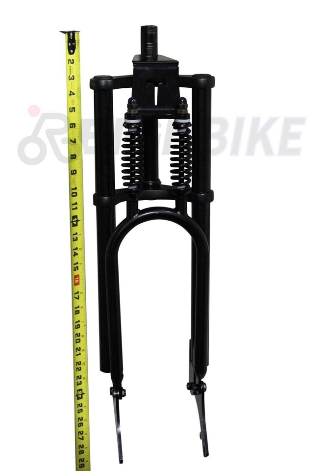 26" Dual Classical 1" Inch Threadless Springer Triple Tree Fork Disc ...